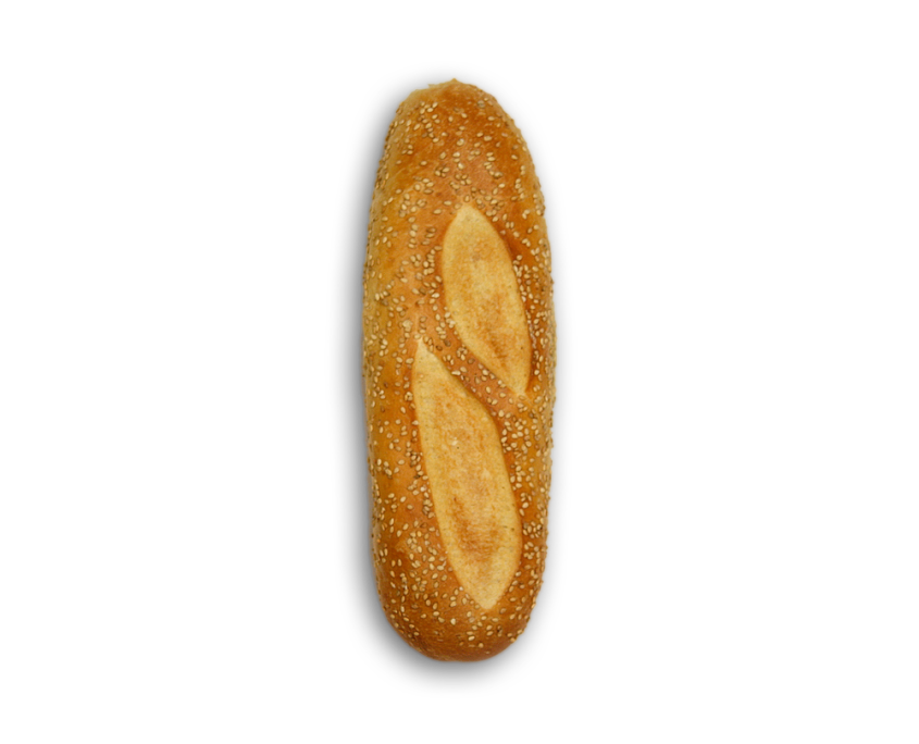 Seeded Hero Sub Roll, 9 Inch - A&M Bronx Baking